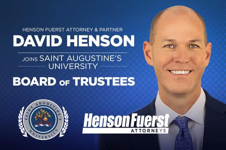David Henson Joins Saint Augustine’s University Board of Trustees